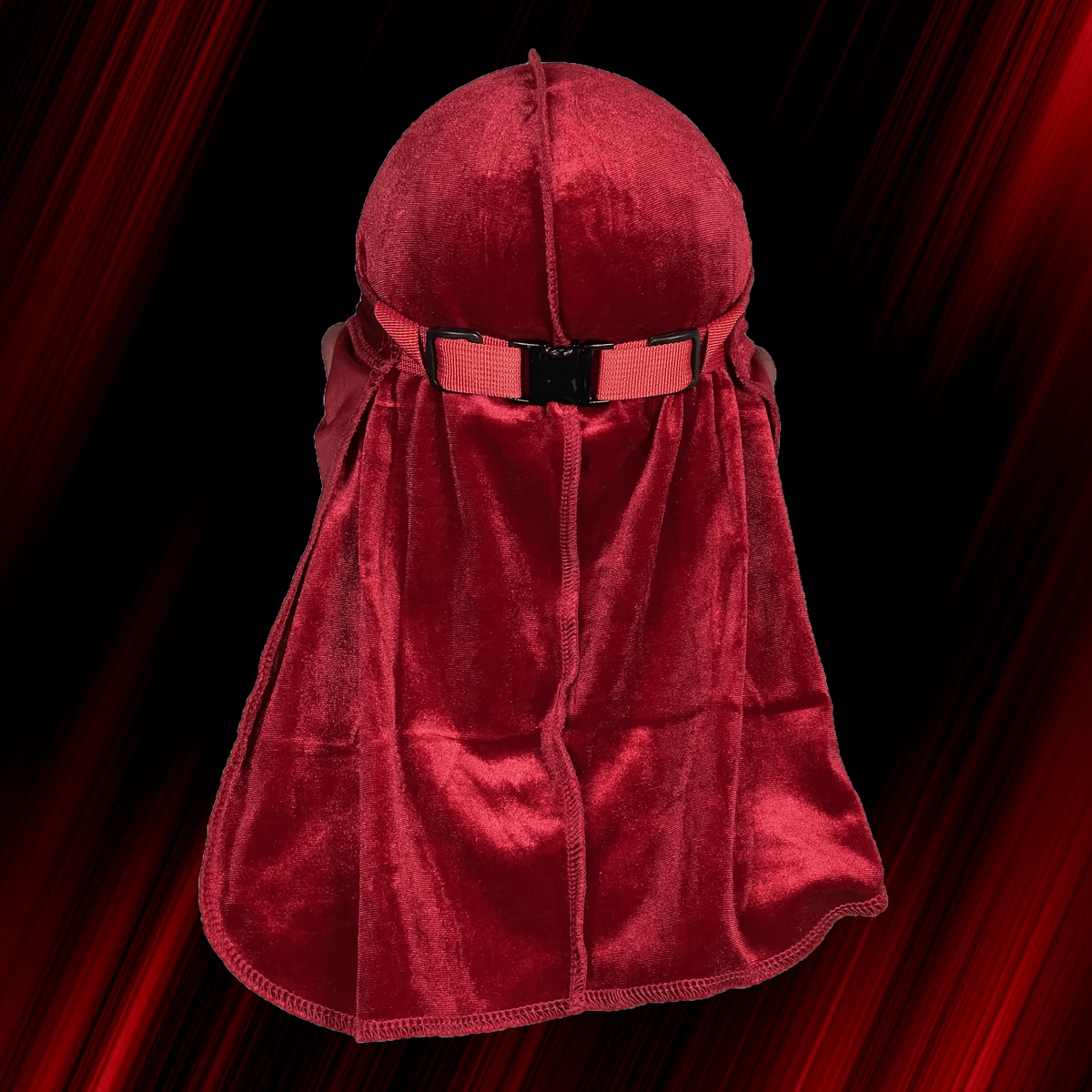 Premium Red Velvet Durag – WezTeck